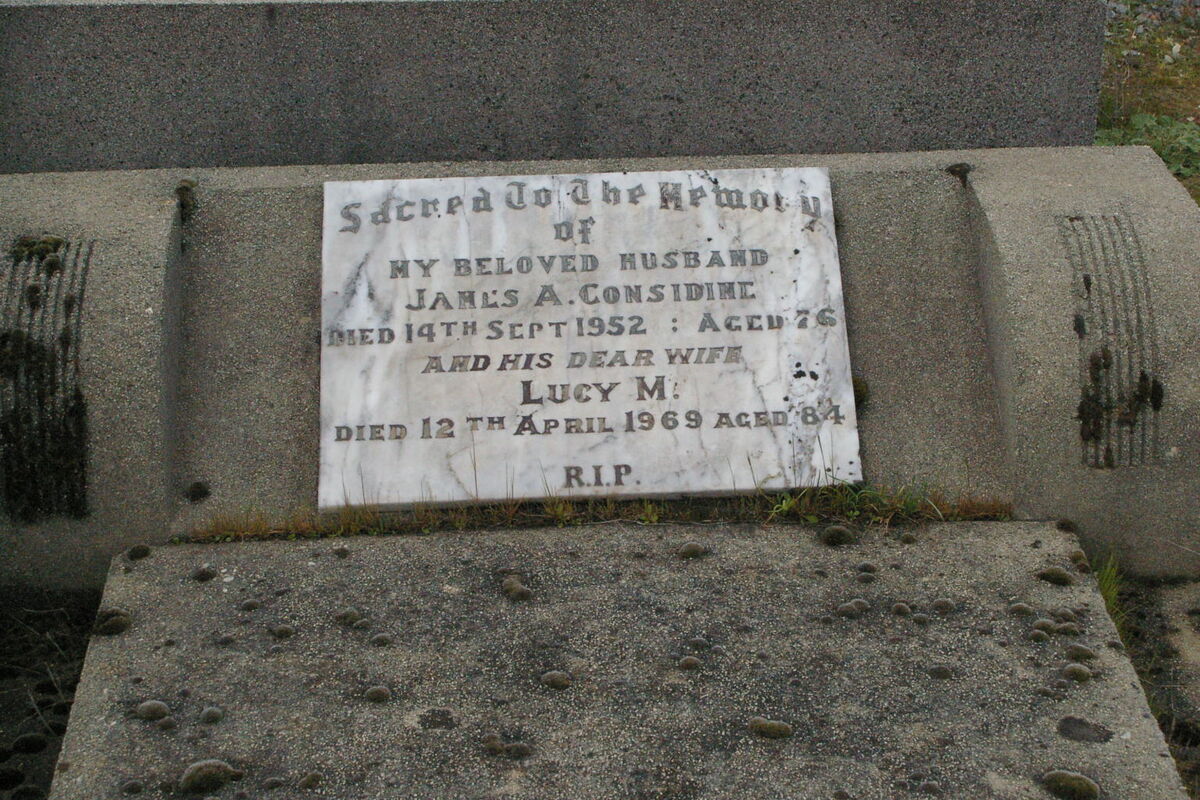 Considine, Lucy Magdalene | Creswick Cemetery