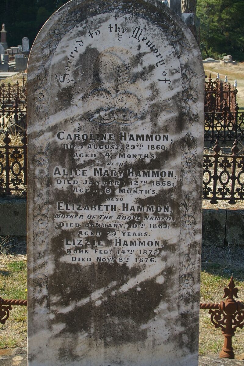 Hammon, Henry | Creswick Cemetery