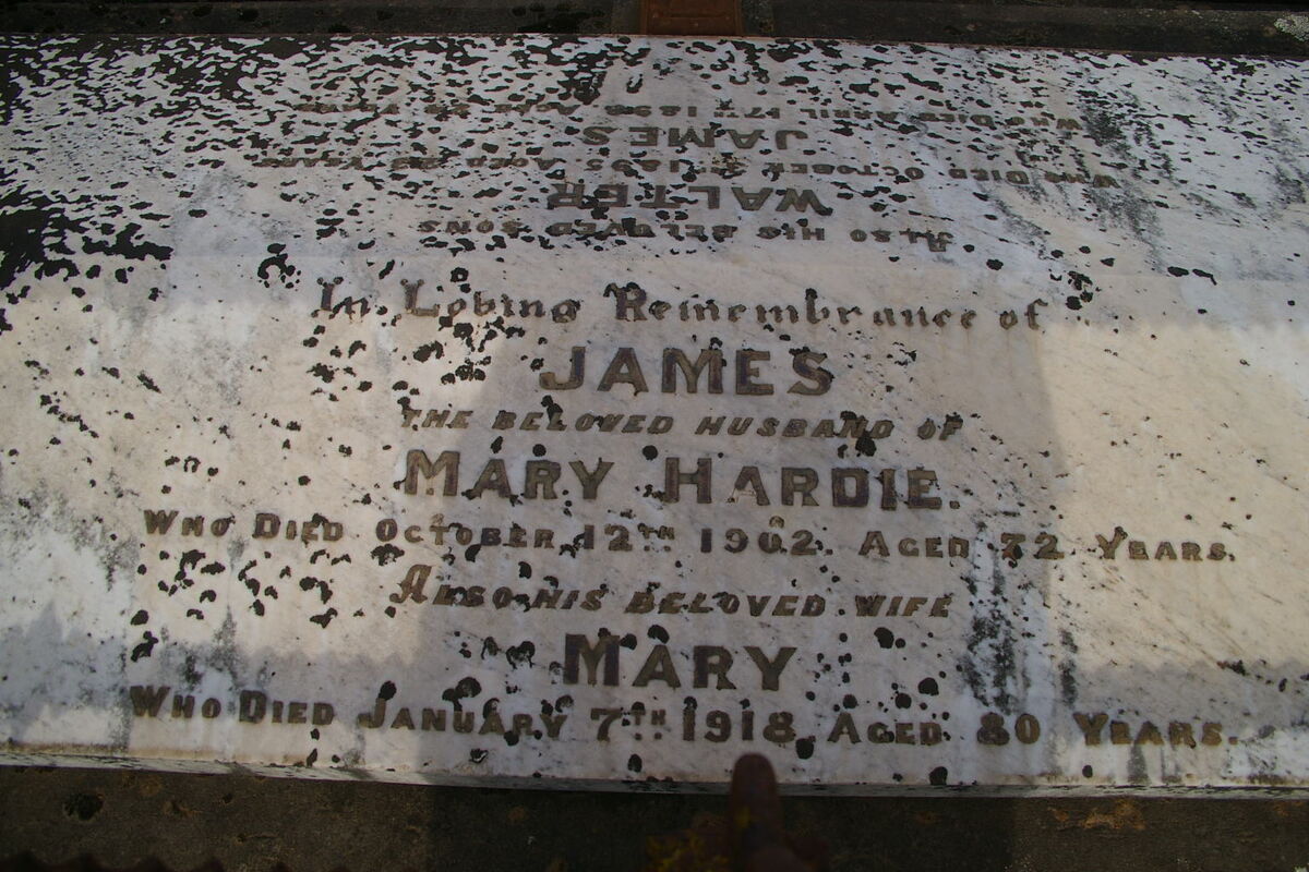 Hardie, Mary | Creswick Cemetery