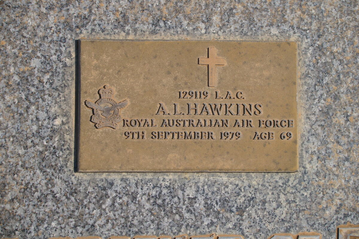 Hawkins, Arthur Leonard | Creswick Cemetery
