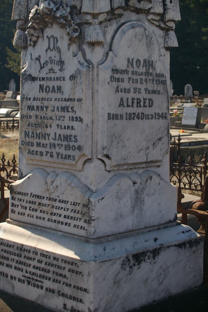 James, Nanny | Creswick Cemetery