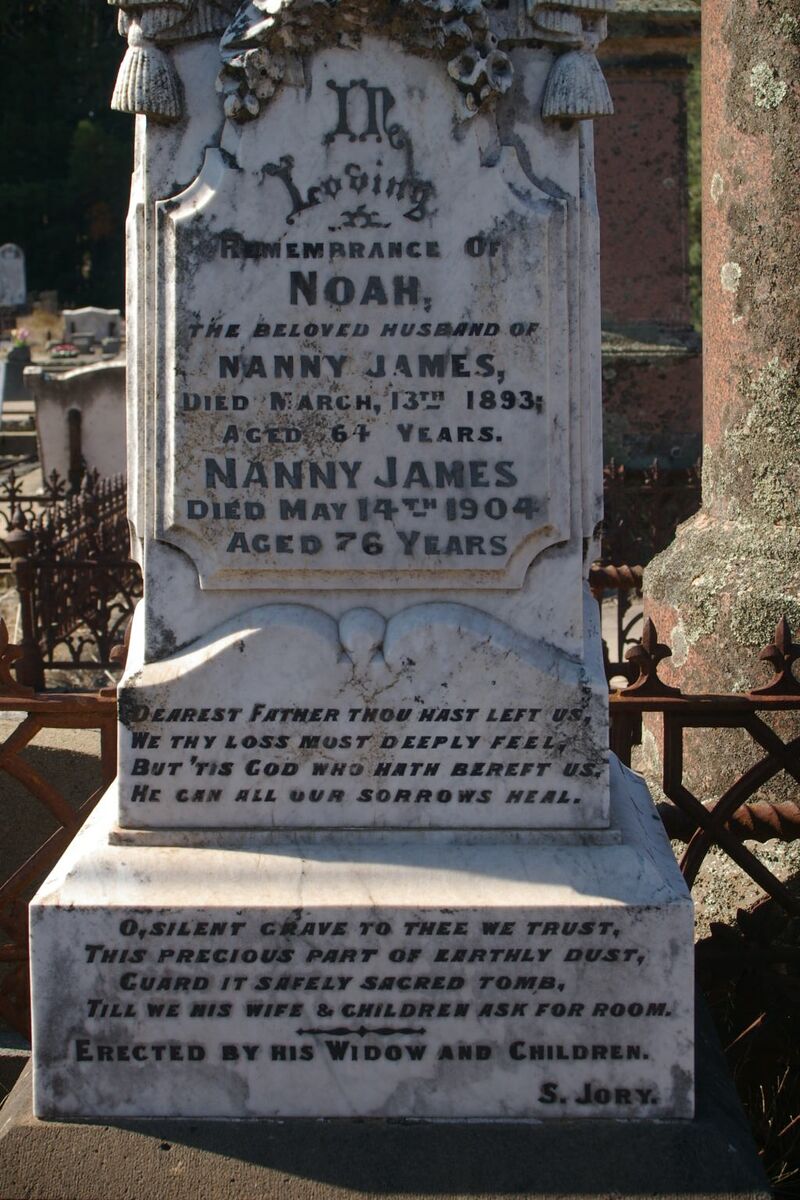 James, Nanny | Creswick Cemetery