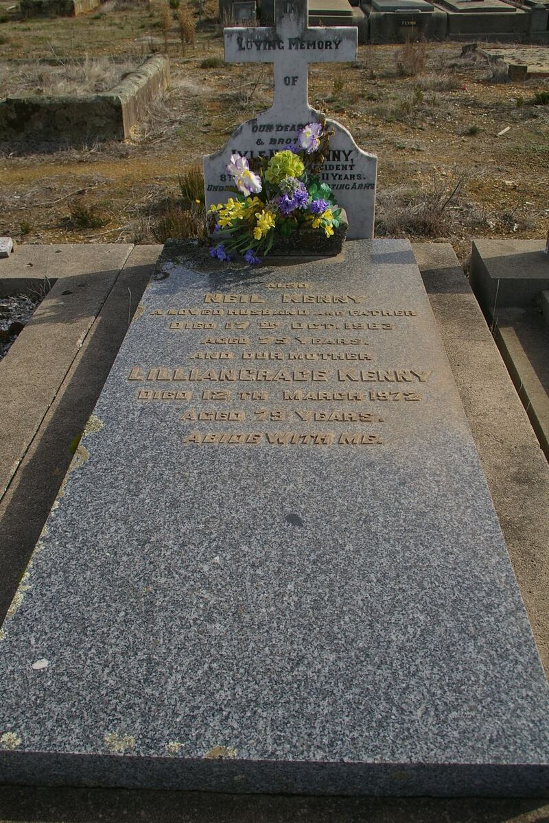 Kenny, Lyle Neil | Creswick Cemetery