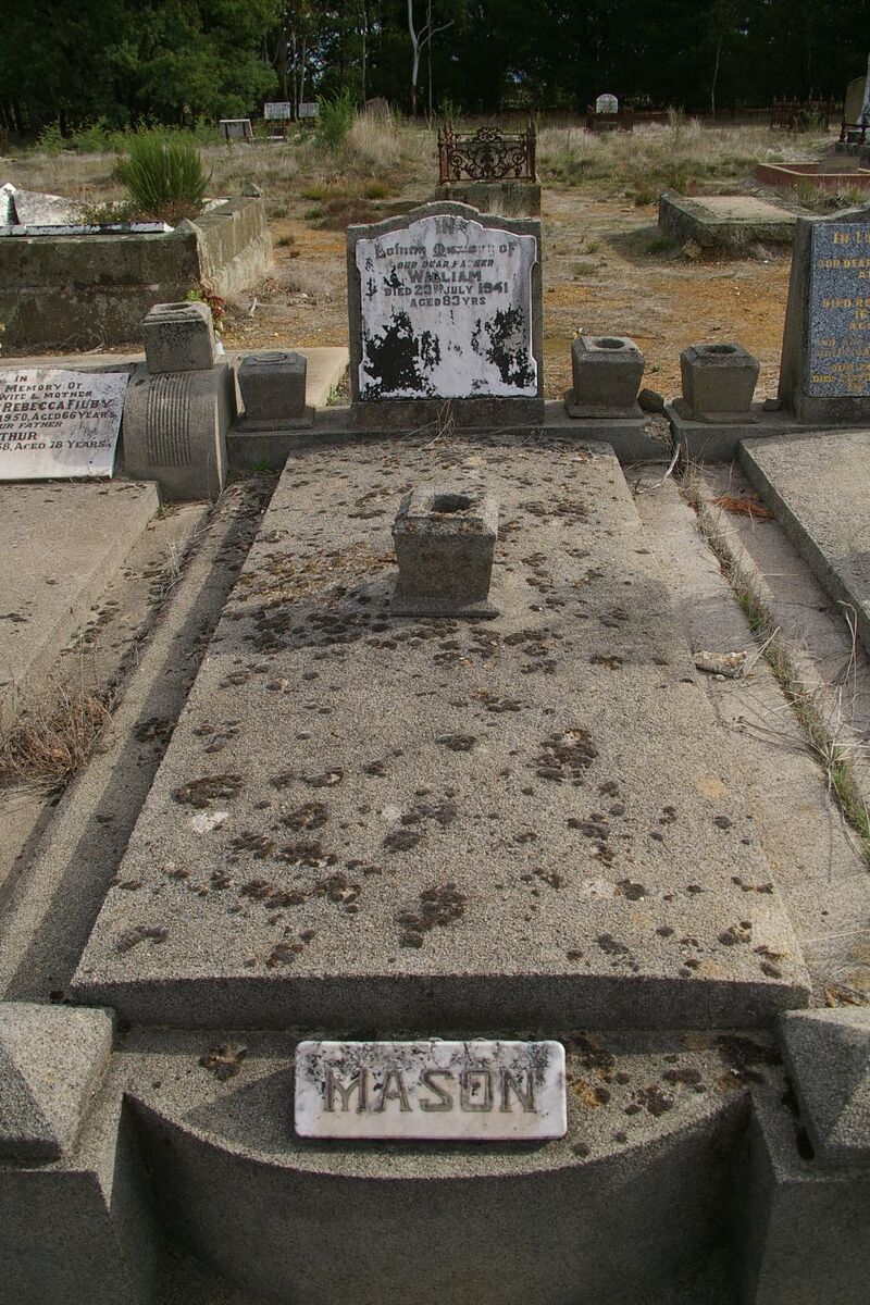 Mason, William | Creswick Cemetery