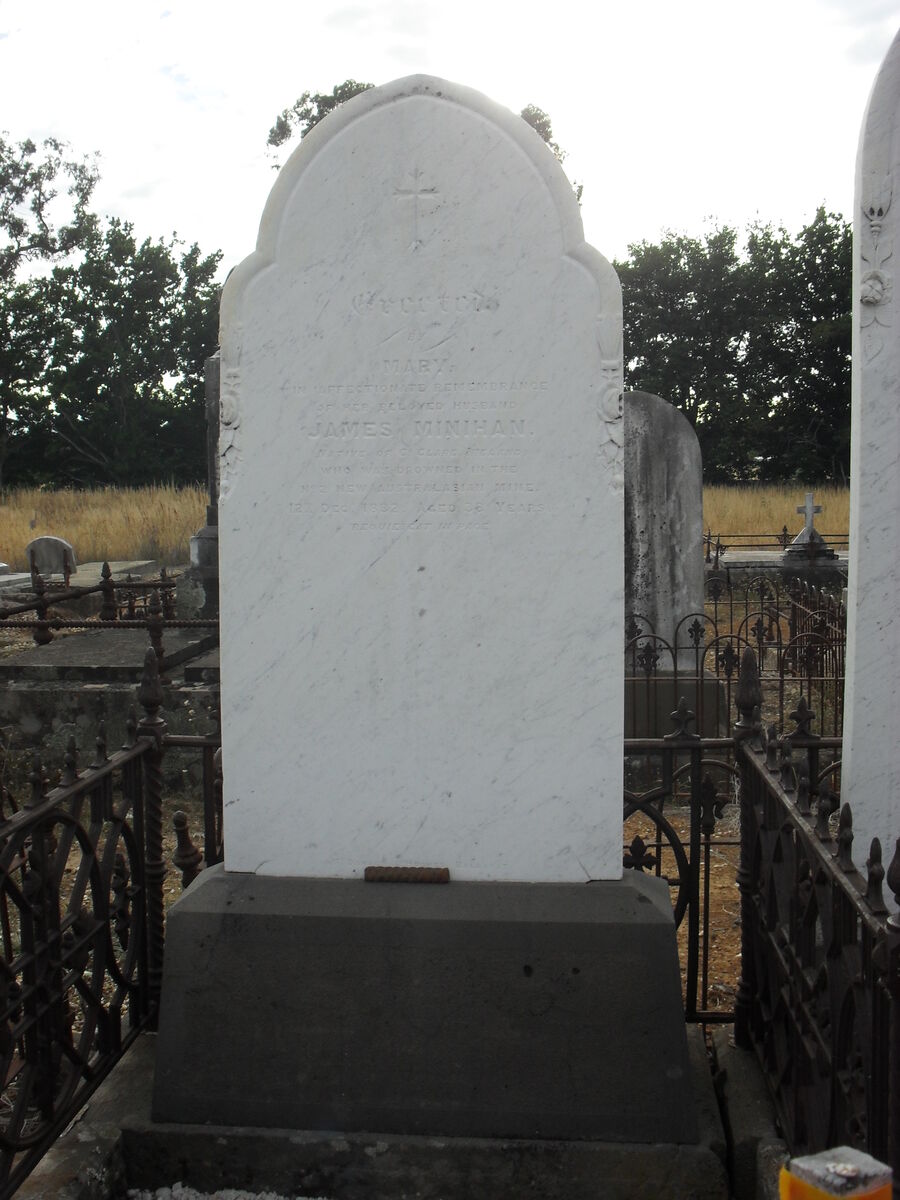 Minihan, James | Creswick Cemetery