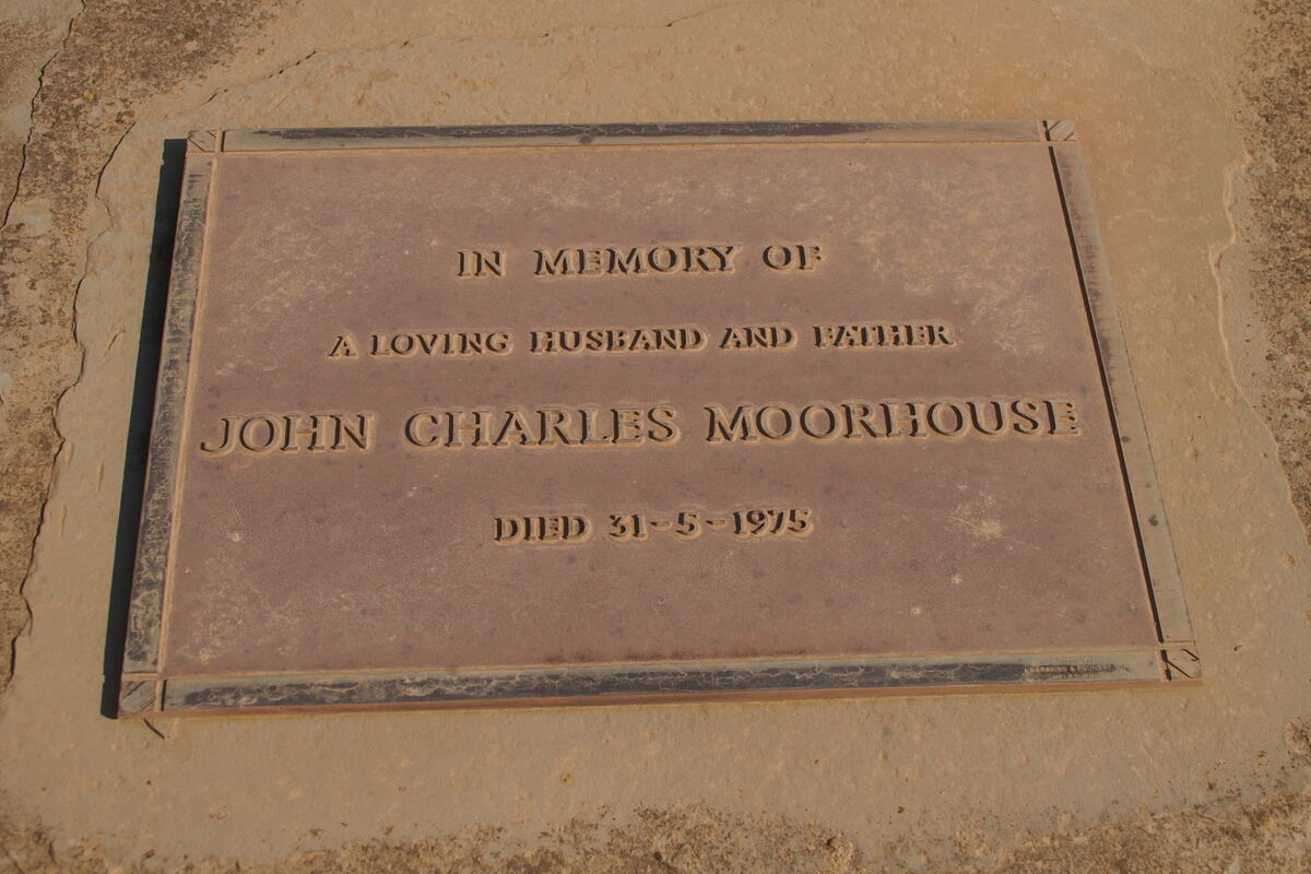 Moorehouse, John Charles | Creswick Cemetery