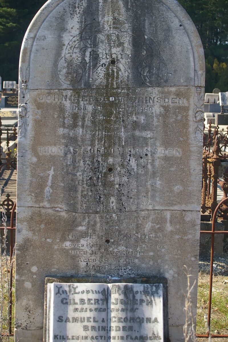 Brinsden, Samuel | Creswick Cemetery