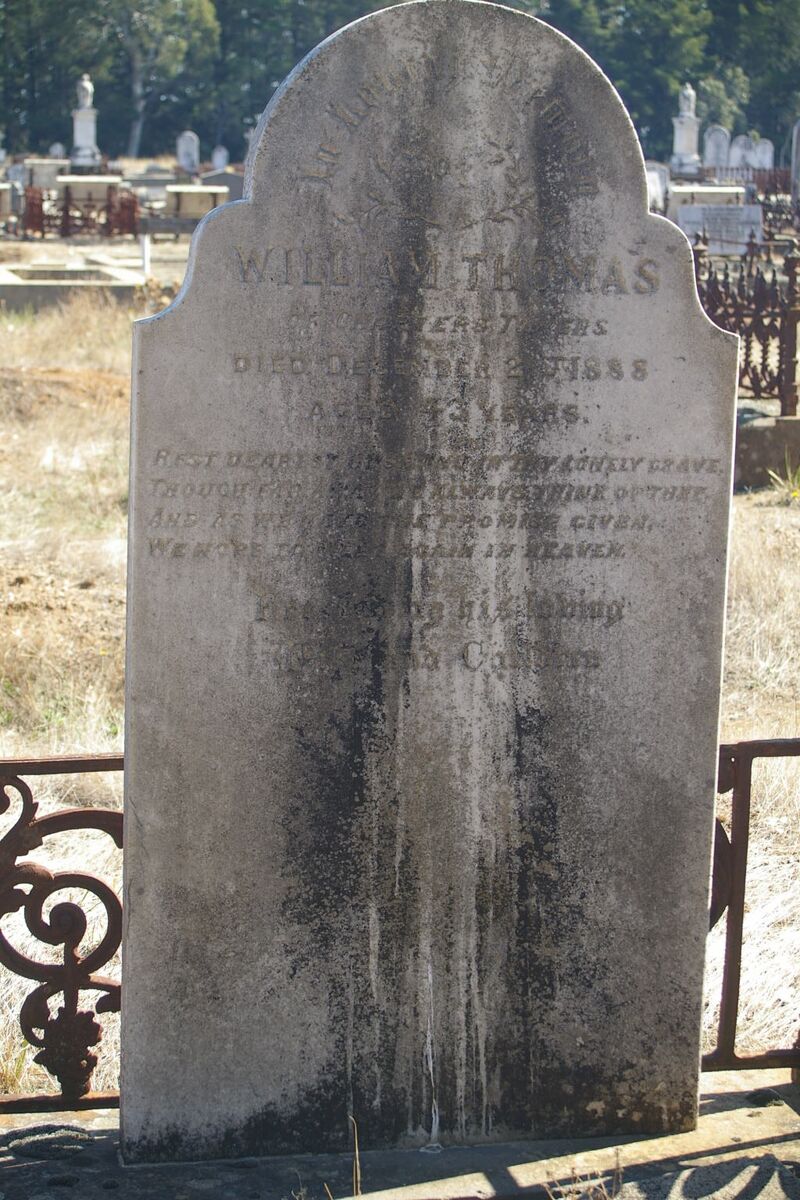 Thomas, William | Creswick Cemetery