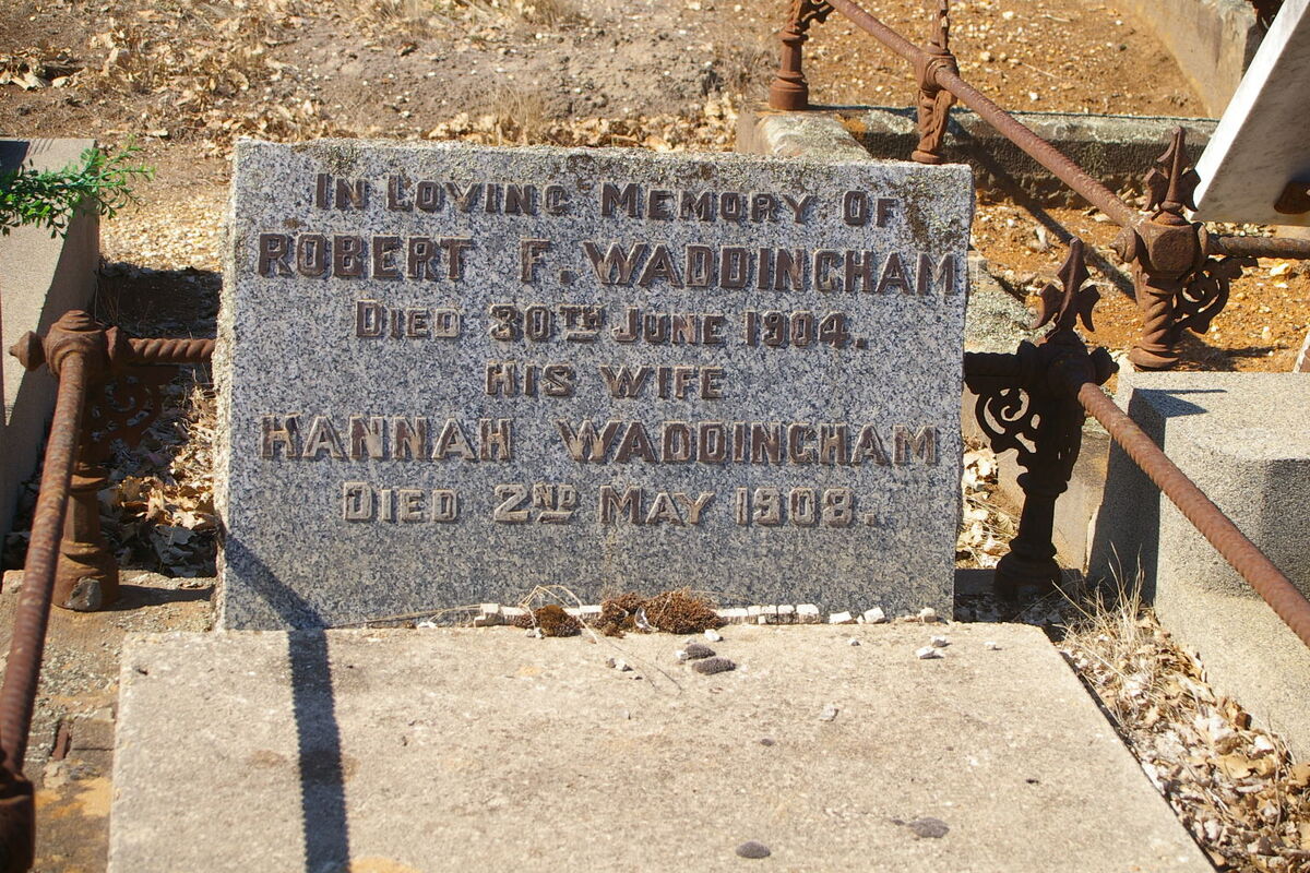 Waddingham, Robert Fowler | Creswick Cemetery