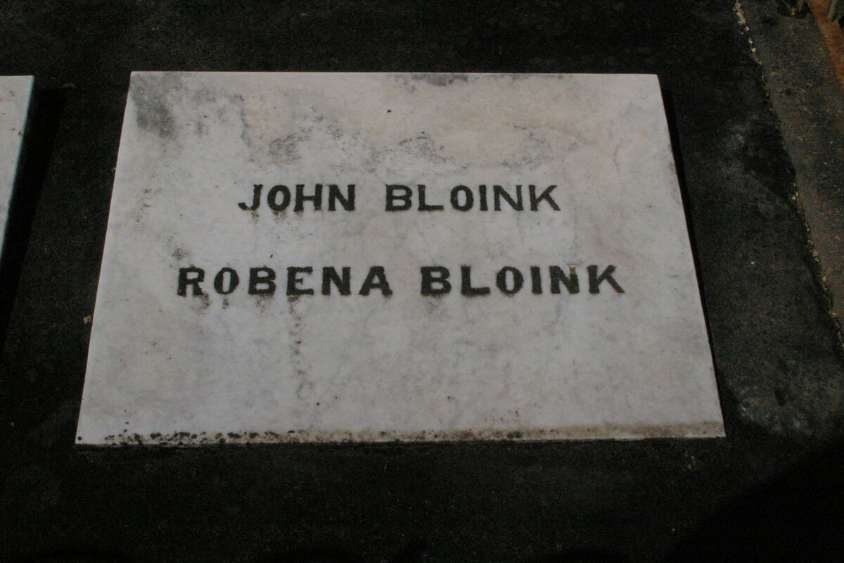Bloink, John | Creswick Cemetery