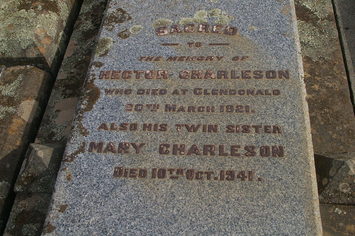 Charleson, Mary | Creswick Cemetery
