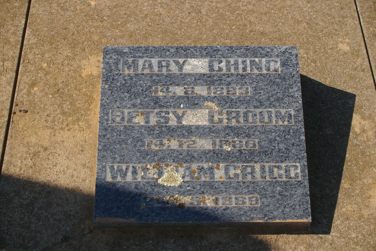 Ching, Mary | Creswick Cemetery
